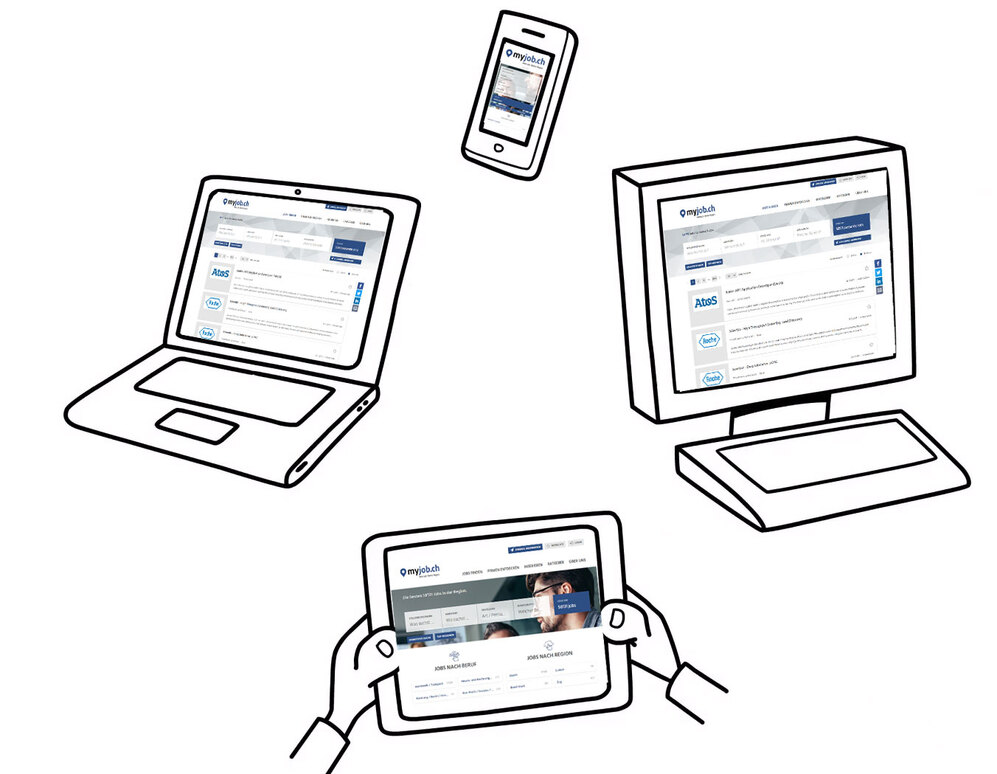 Myjob.ch wird neu - myjob.ch